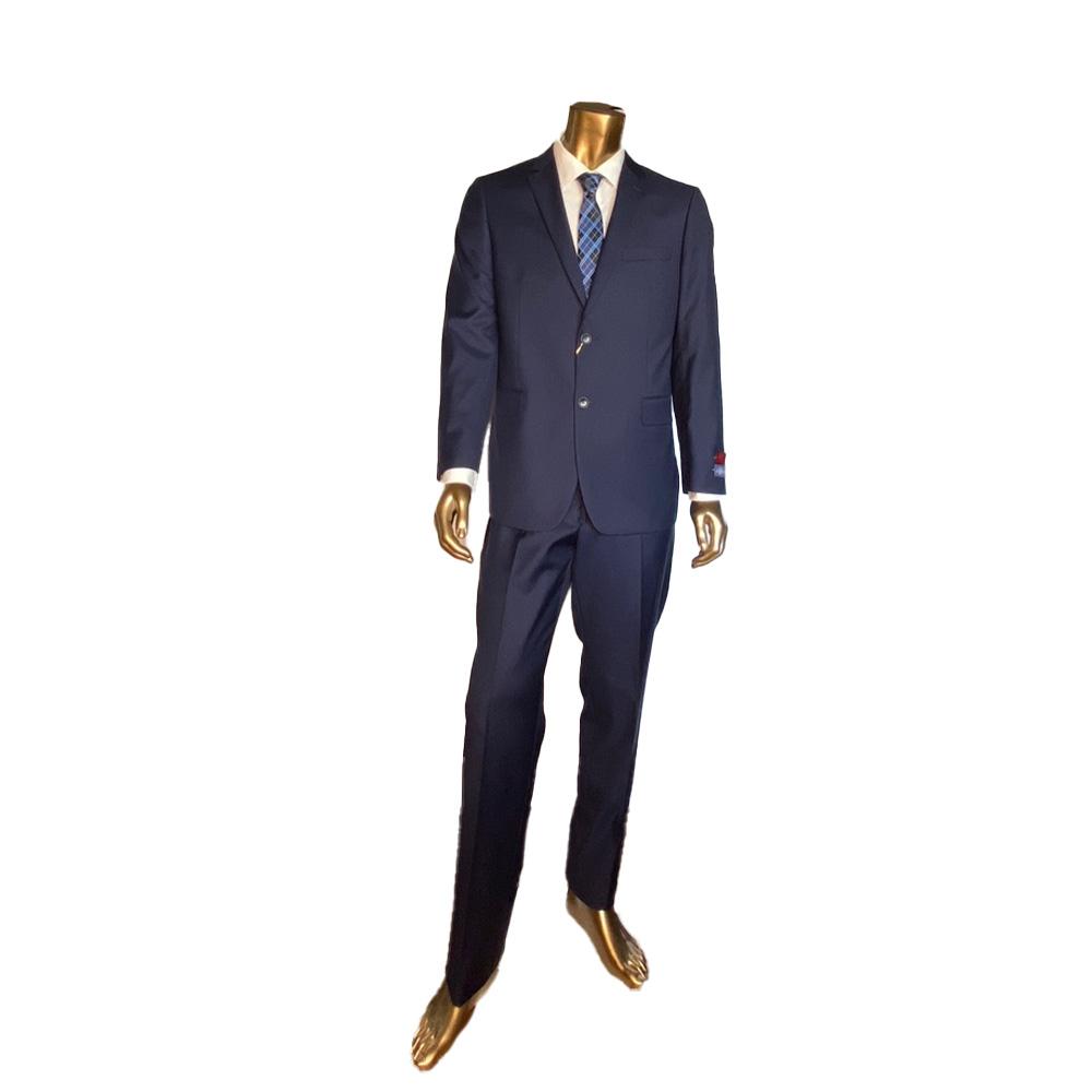 Mantoni - Navy Blue Suit Modern Fit – yaminismenswear
